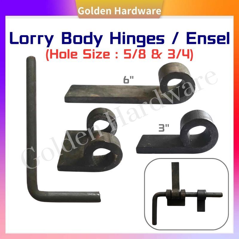 Lorry Hinges / Welding Hinges Metal / Ensel Welding Pintu / Ensel Besi ...