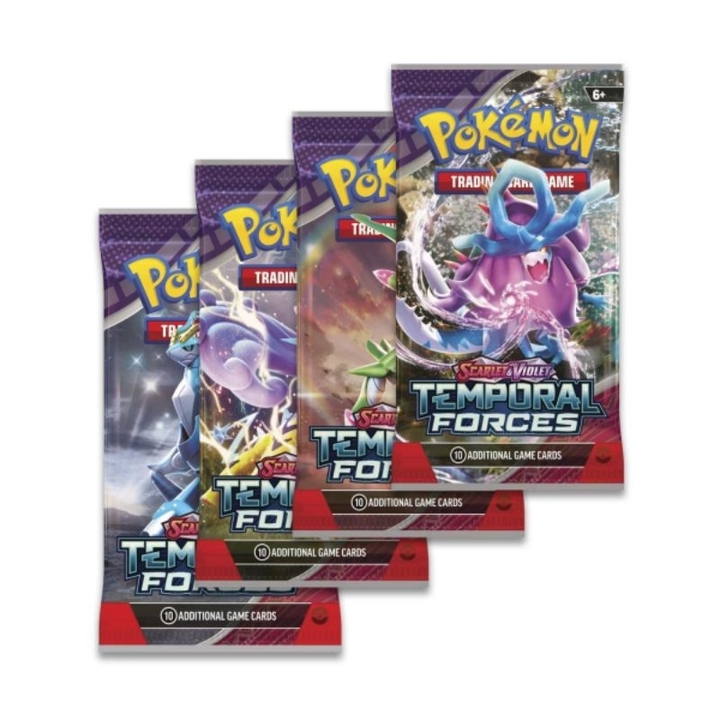 Pokemon SV05 Temporal Forces TCG Pack [Free Promo Card] | Shopee Malaysia