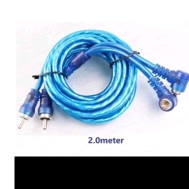 RCA CAR AUDIO CABLES 2.0M. | Shopee Malaysia