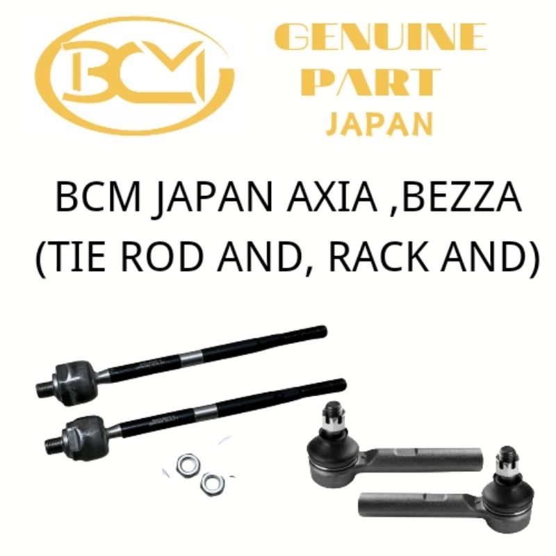 BCM JAPAN AXIA ,BEZZA (TIE ROD AND, RACK AND) | Shopee Malaysia
