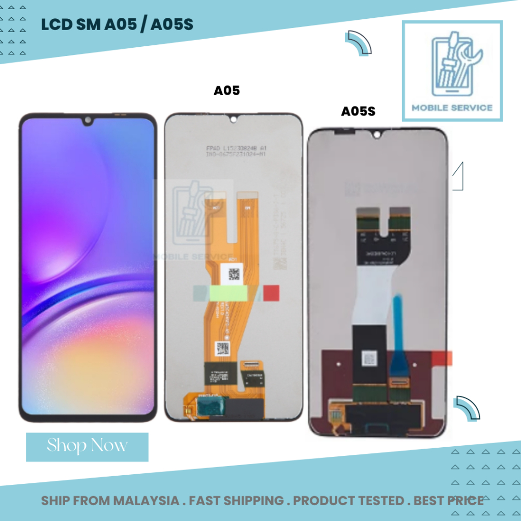 LCD SAM SM A05 / A05S Display + Touch Screen Digitizer Repair Sparepart Replacement | Shopee ...