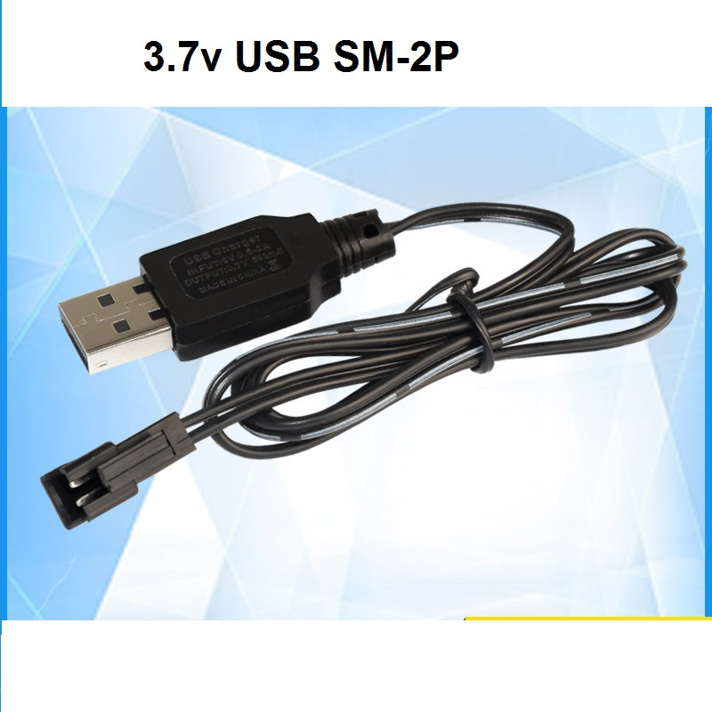 3.7v USB Charger with SM-2P Plug | Shopee Malaysia