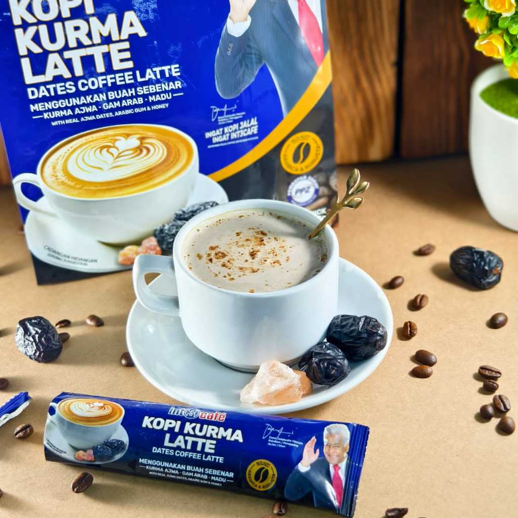 Int3tree Kopi Kurma Latte Ajwa AEX-3C / 15 sticks (30Gm) dengan ...