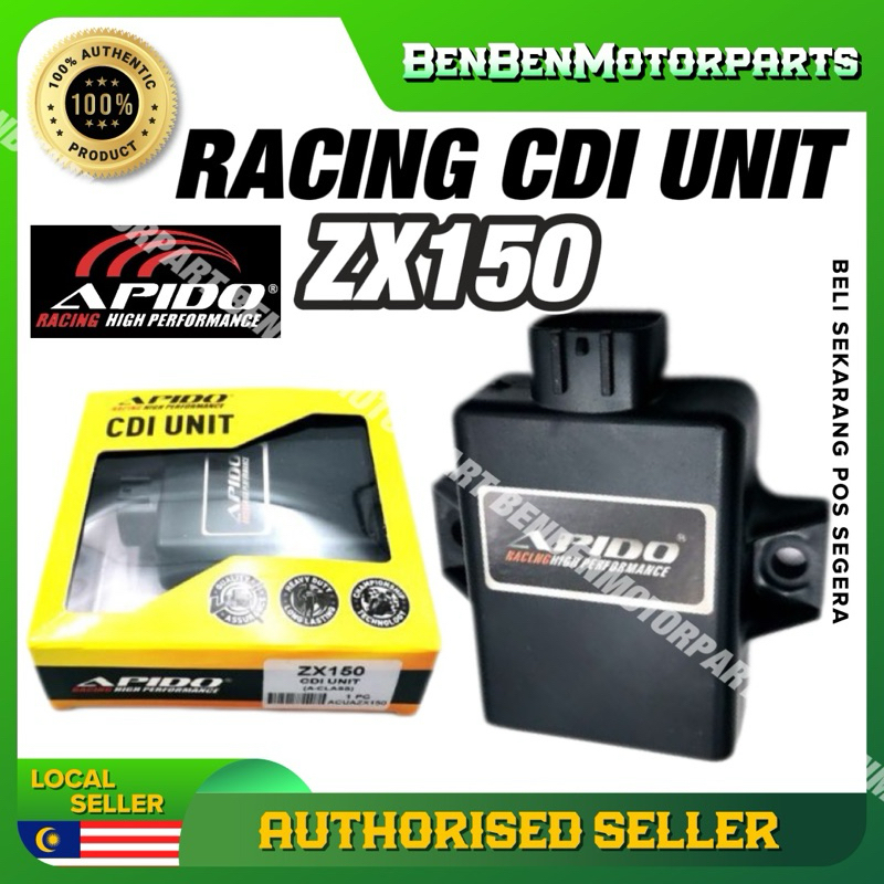 KAWASAKI ZX150 ZXR150 KR150 KRR150 ZX ZXR KR KRR 150 APIDO RACING CDI ...