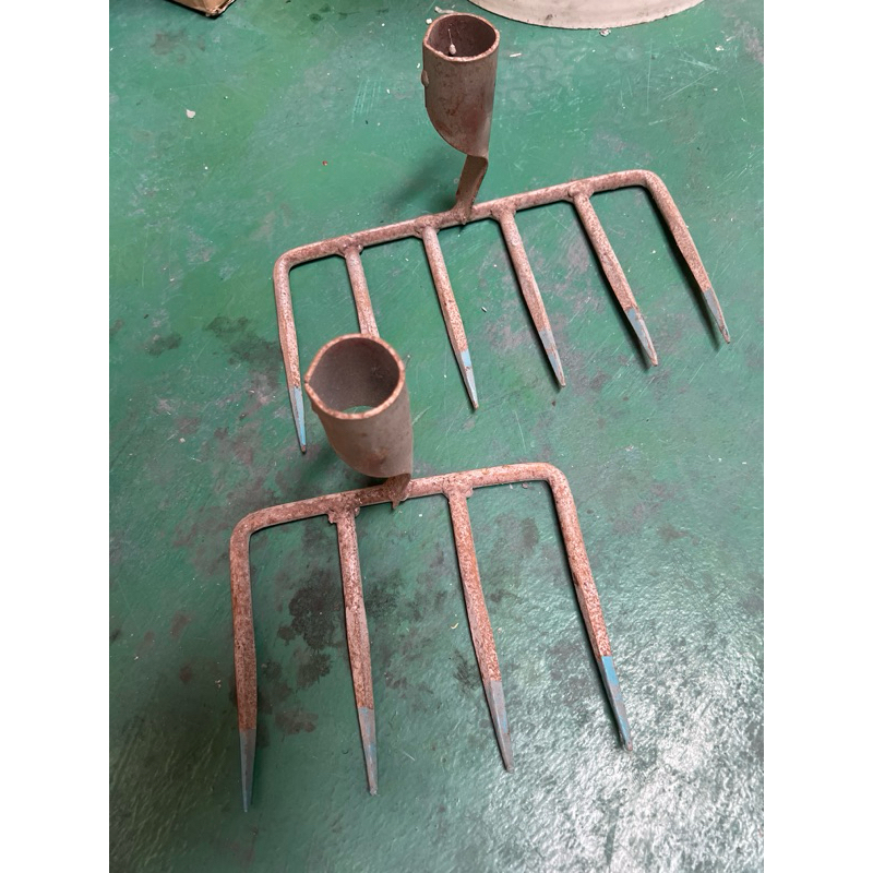 (clearance) Heavy Duty Iron Rake Cakar besi Tanah | Shopee Malaysia