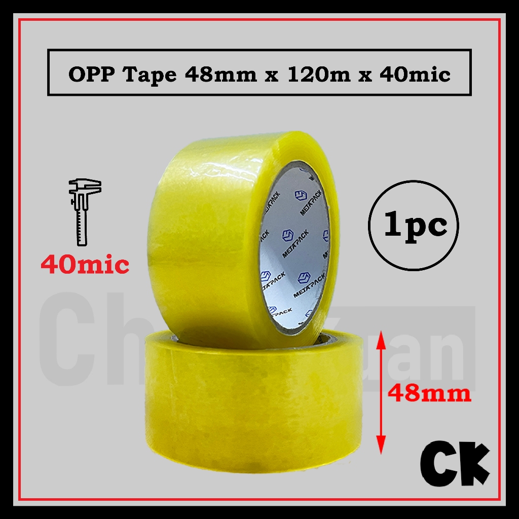OPP TAPE Transparent Brown Tape Cellophane Tape Clear 48mm 24mm 18mm ...