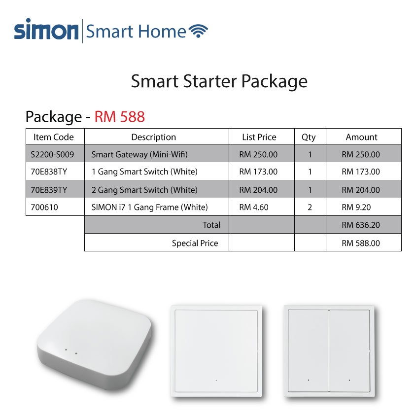 SIMON i7 Smart Series - Smart Switches/Smart Home System - Control in 3 ...