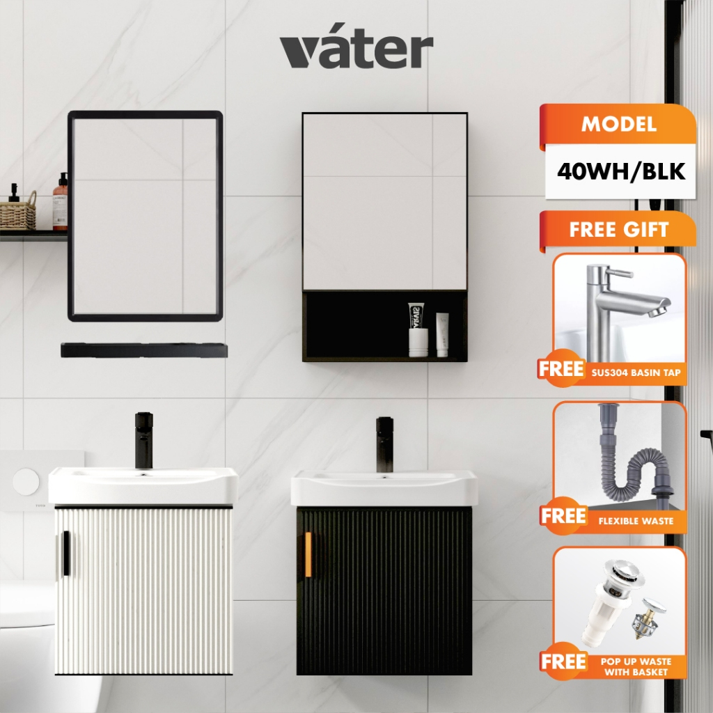 VATER] 4013/23/33 Series Aluminium Bathroom Cabinet Mirror Ceramic ...