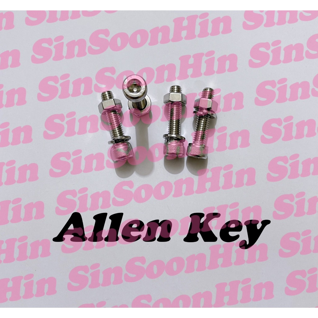 Yamaha RXZ Y125 Y110 SS-TWO Rear Sprocket Bolt Set (Allen Key) # skru ...