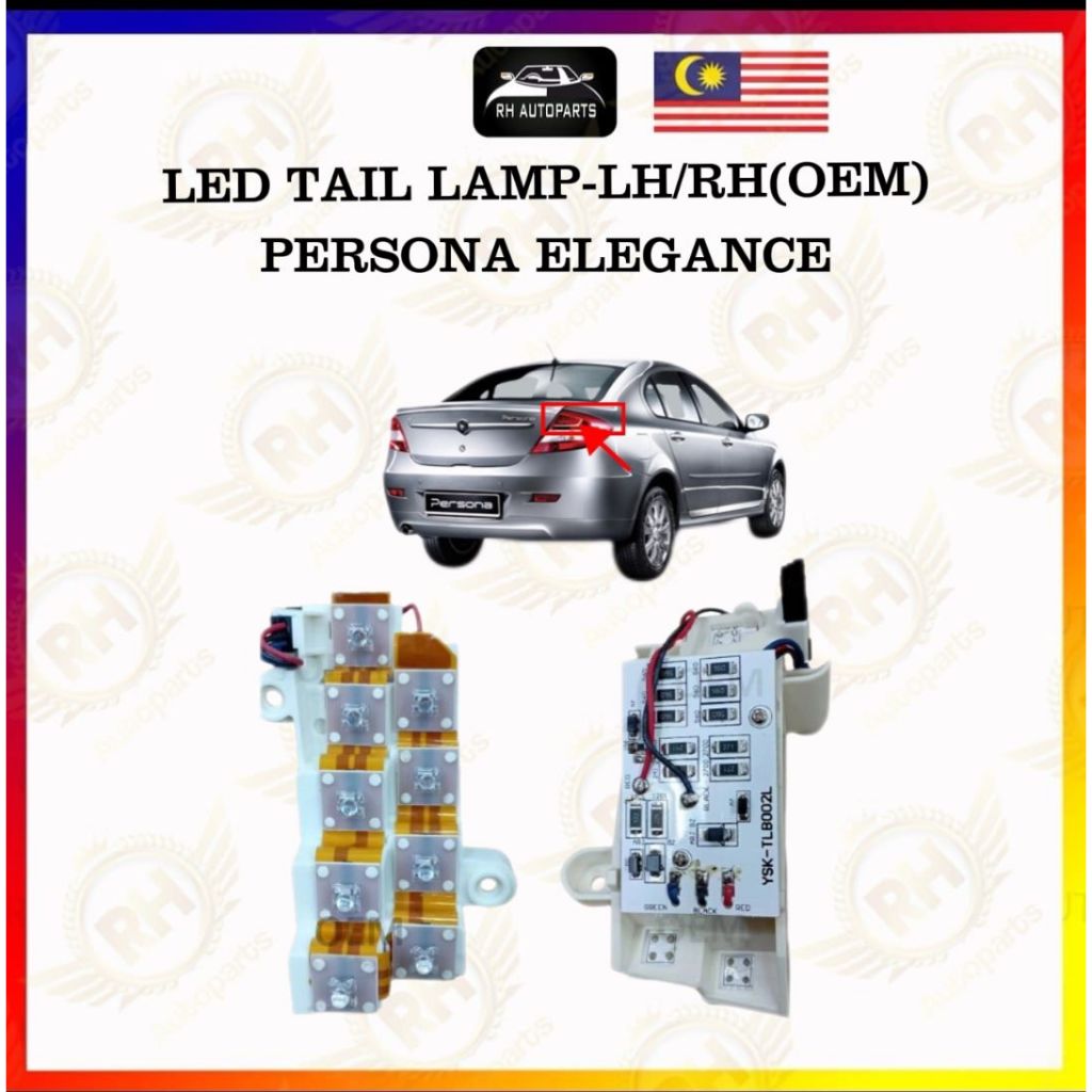 Proton Persona Elegance LED Tail Lamp Lampu Led Belakang Persona Kiri ...