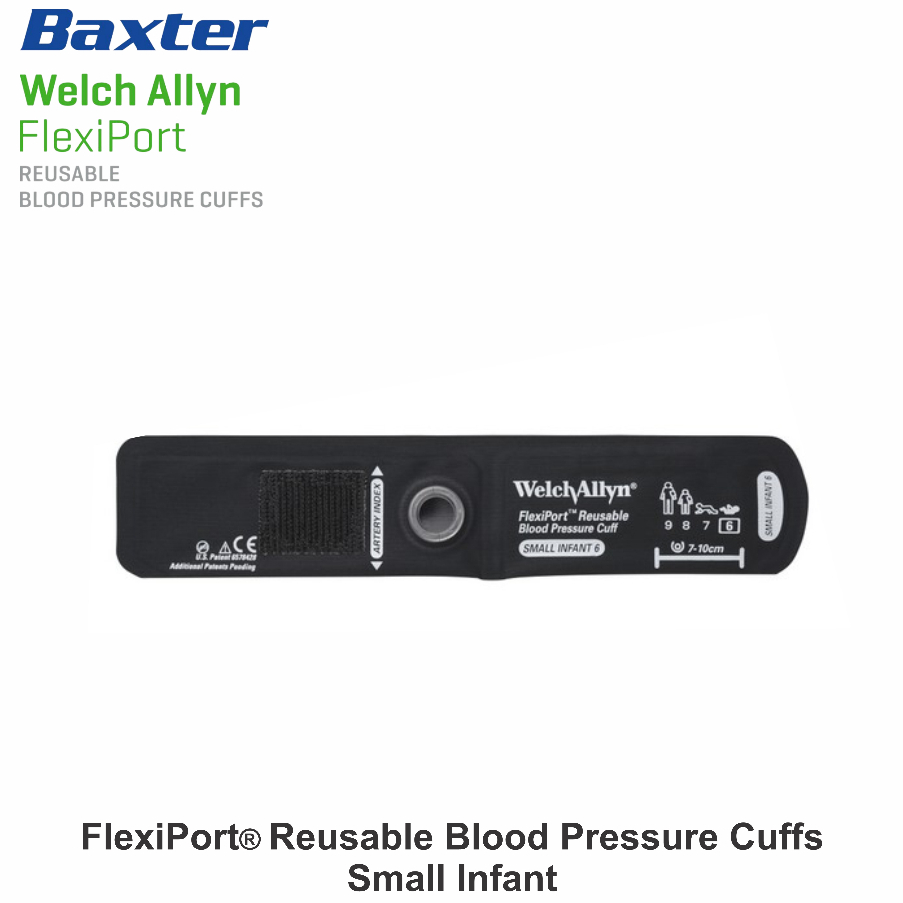 Welch Allyn Reuse-06 FlexiPort Reusable Blood Pressure Cuffs - Small ...