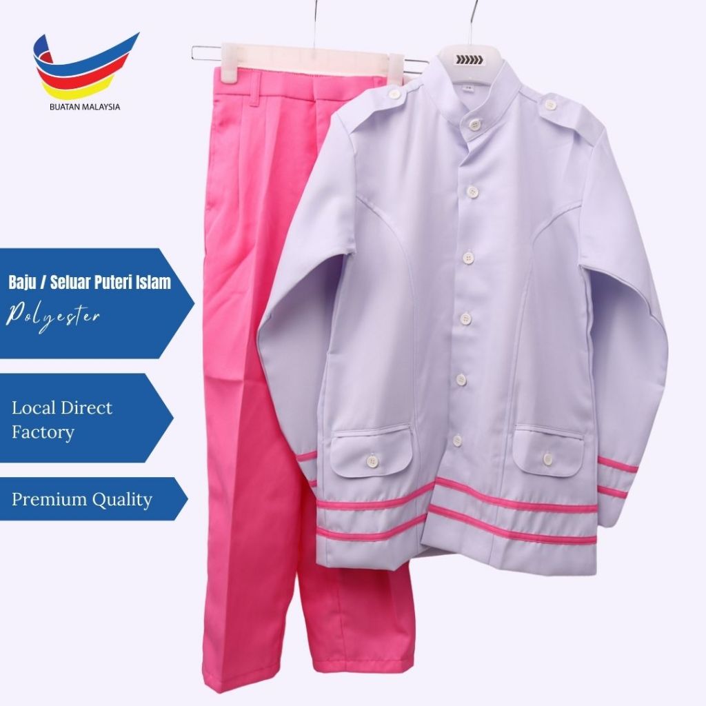Baju/Seluar Puteri Islam-Ployester | Shopee Malaysia