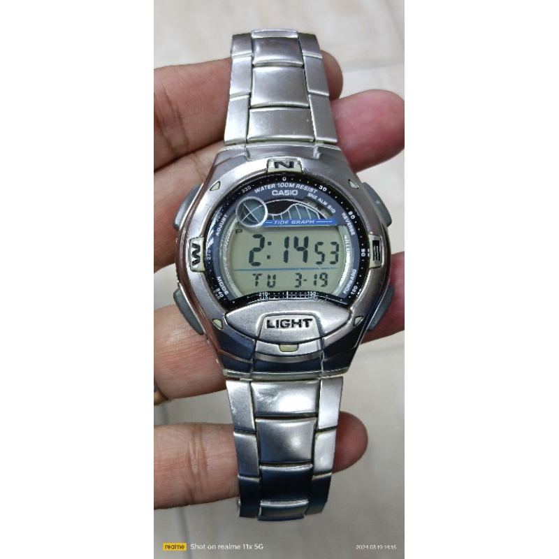 CASIO CHRONO DUAL TIME LCD QUARTZ MEN | Shopee Malaysia