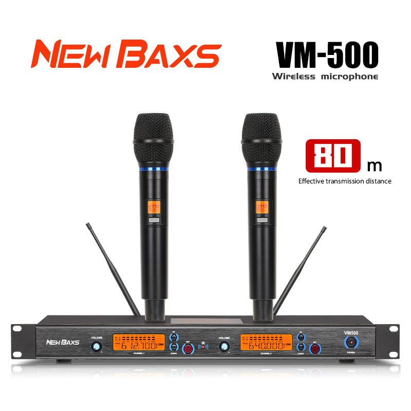 NEW BAXS VM500 one-to-two wireless microphone original professional ...