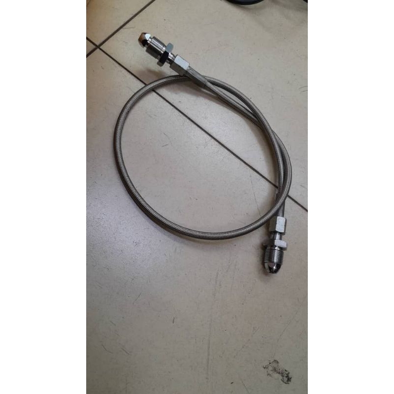 ARGON HEAVY DUTY INDUSTRIAL GAS TRANSFER HOSE .STAINLESS STEEL 1METER ...