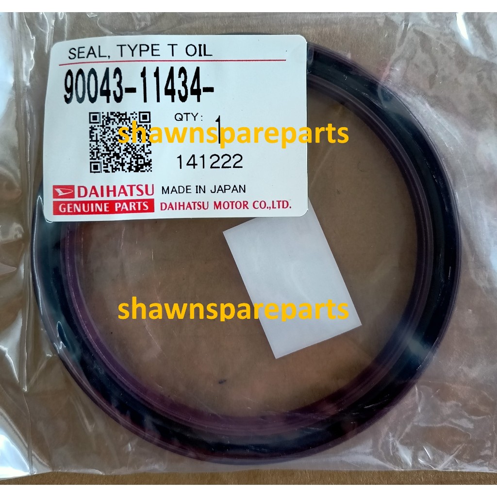ORIGINAL Flywheel Oil Seal Perodua Myvi 1.3 1.5 Axia Alza Kembara DVVT ...