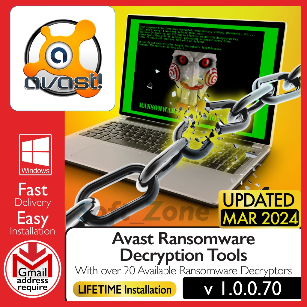 Avast Ransomware Decryption Tools 1.0.0.705 - over 20 Available ...