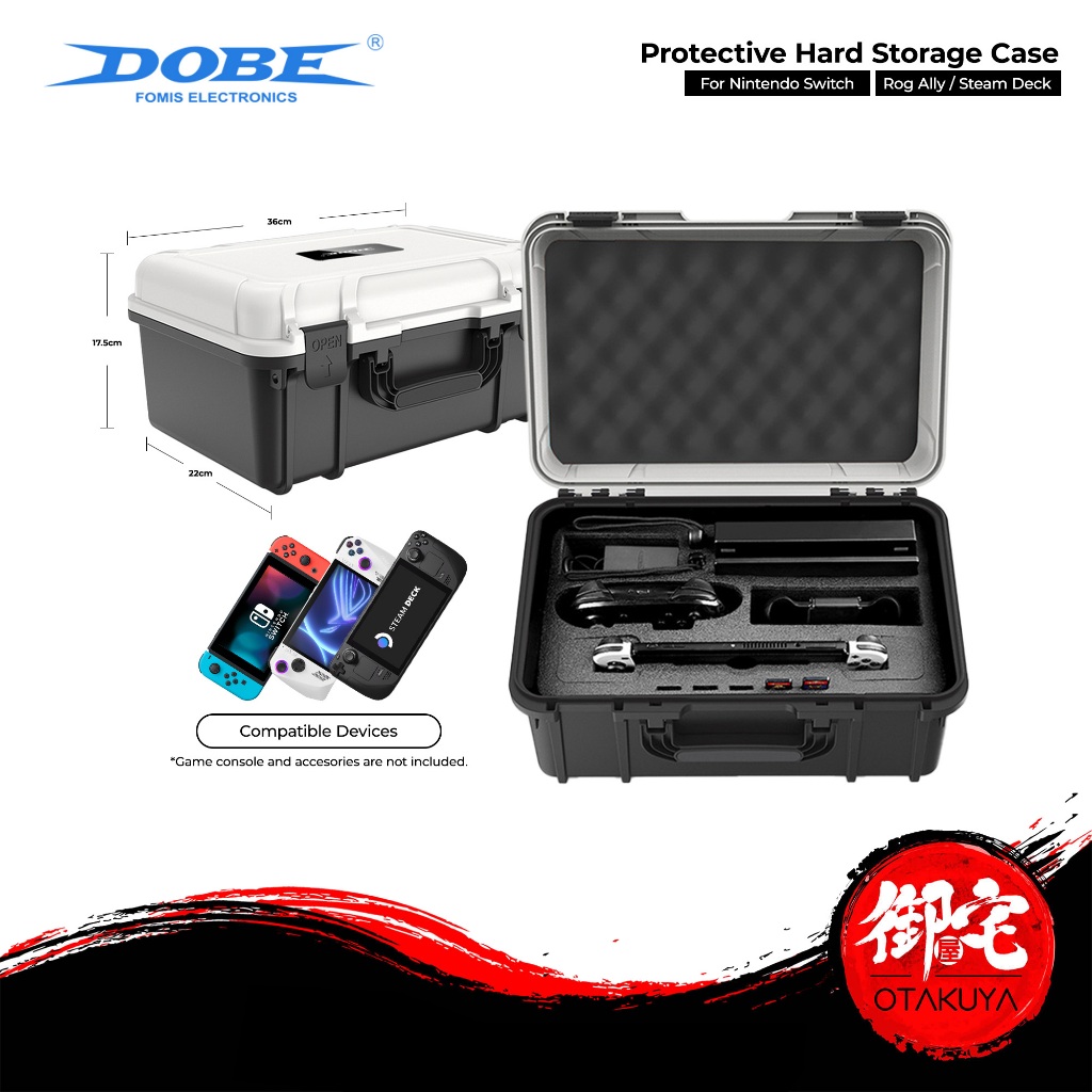 DOBE Hard Shell Travel Storage Case Carrying Case For Nintendo Switch ...
