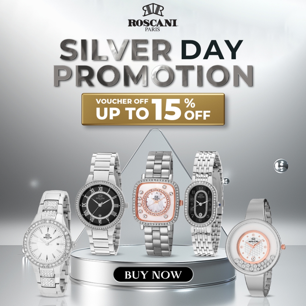 Roscani Silver Watches Collections (E09, E10, E13, E14, E15, E16, E17 ...