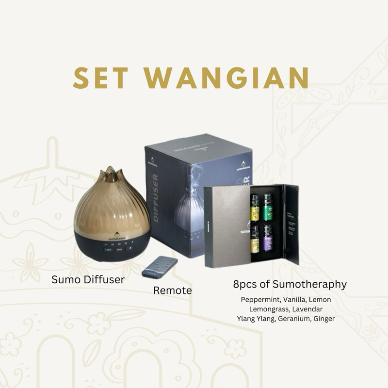 Sumotheraphy by Sumosauna (100% Pure Essential Oil) | Shopee Malaysia