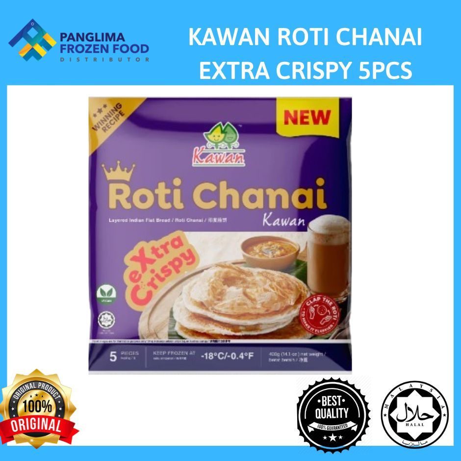 [KLANG VALLEY ONLY] KAWAN MALAYSIAN ROTI CANAI 5PCS | Shopee Malaysia