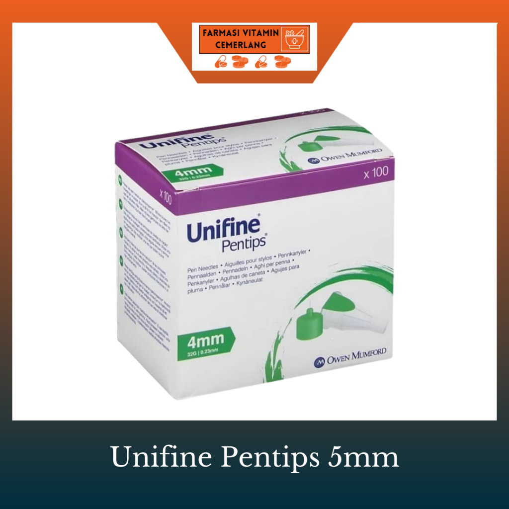 Unifine Pentips - Insulin Needles 4mm - 30's & 1 Box | Shopee Malaysia