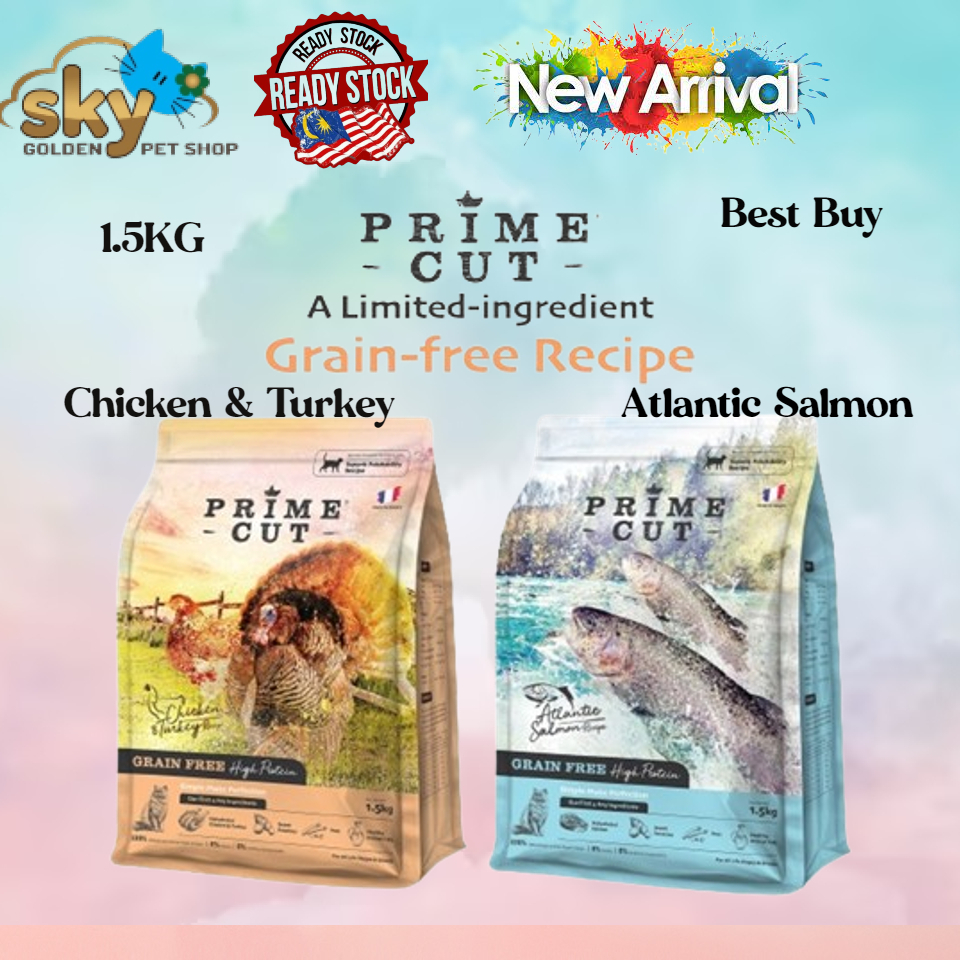FREE SHIPPING PRIMECUT Prime Cut Grain-Free 1.5kg | Shopee Malaysia