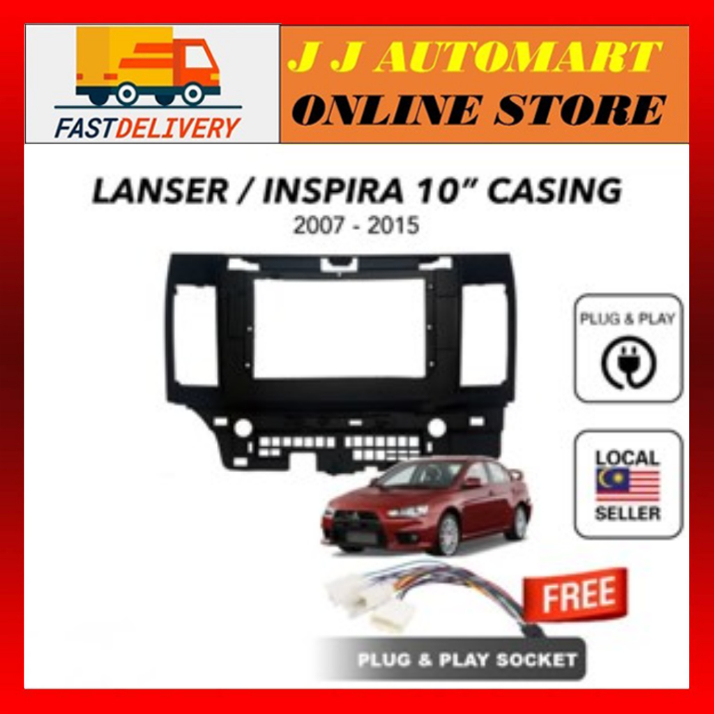 Mitsubishi Lancer/ Inspira 10 inch car android player casing with ...