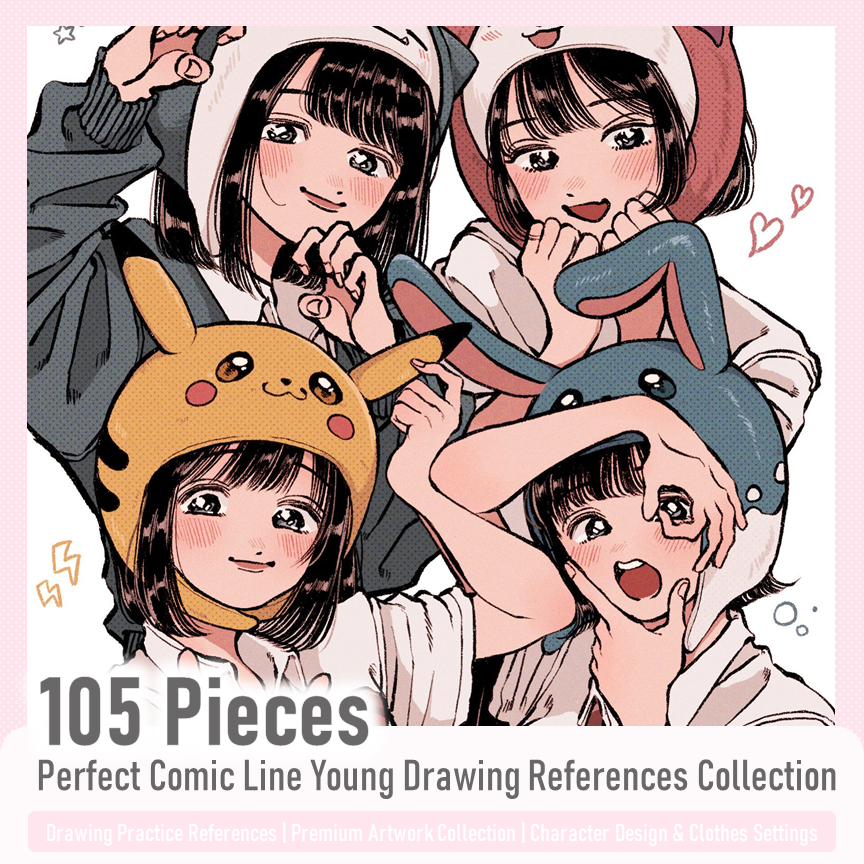 🔥 Drawing References Illustration - Perfect Comic Line Young References ...