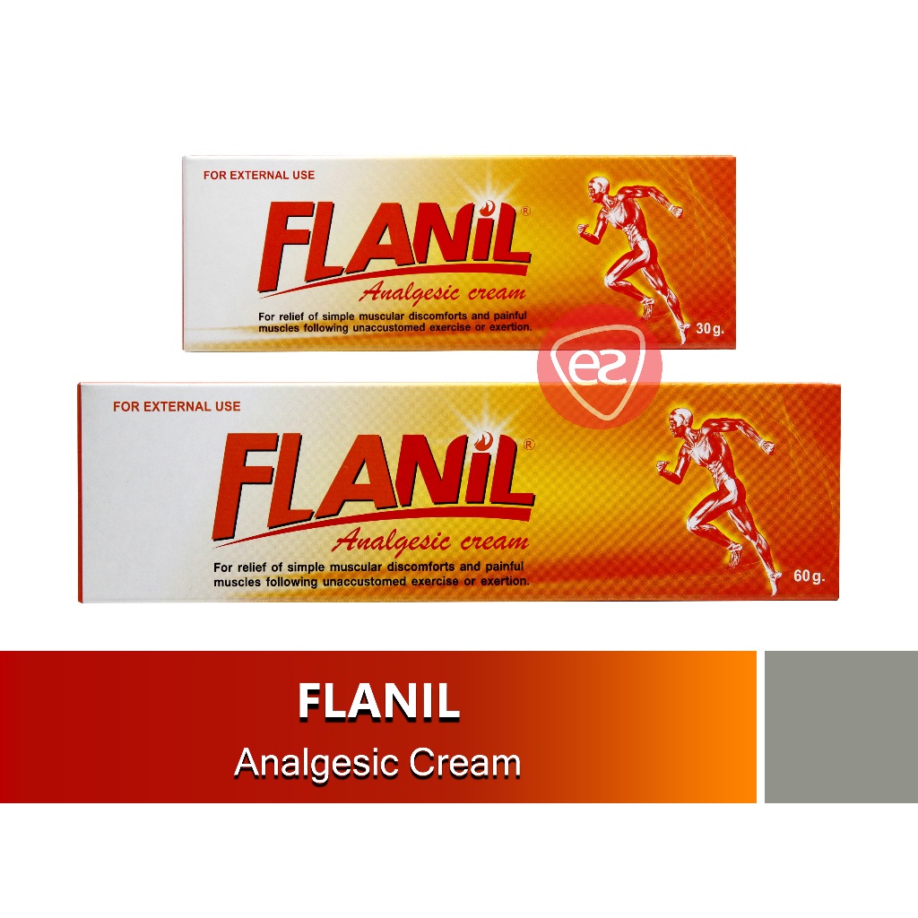 Flanil Analgesic Cream ( 30g / 60g ) | Shopee Malaysia