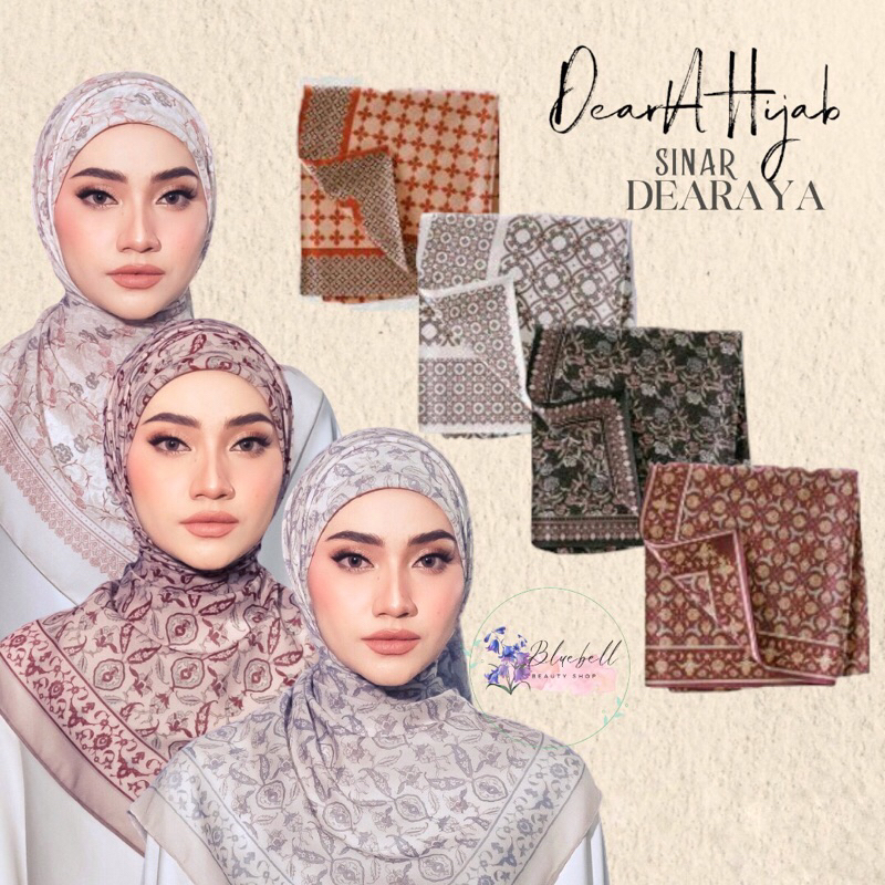 PRINTED BAWAL COTTON - SINAR DEARAYA BY DEARA HIJAB | Shopee Malaysia