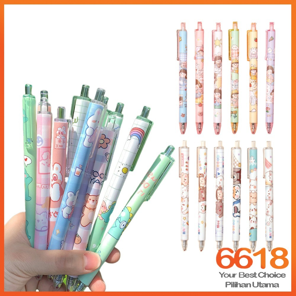 Pen Gel Kartun 0.5mm Pen Gel Mocha Ganjaran Hadiah Kanak-kanak Sekolah ...