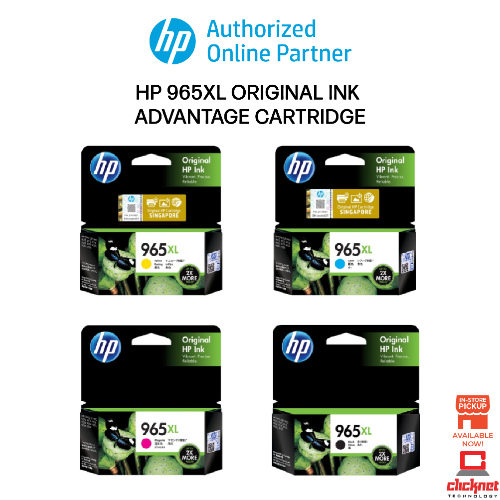 HP 965XL High Yield Original Ink Cartridge | Shopee Malaysia