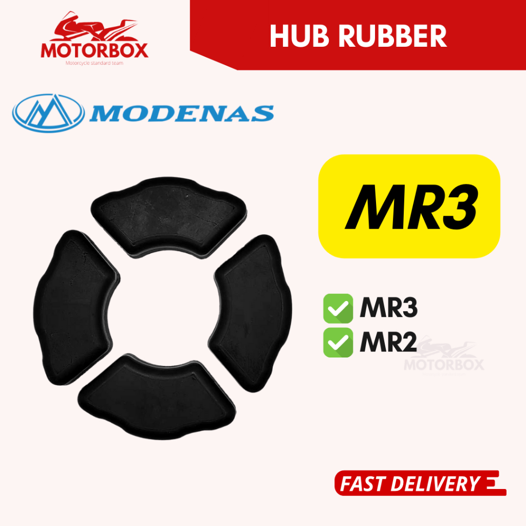 MR3 HUB RUBBER SET - MR2 MR3 KRISS 110 EURO3 EURO 3 SPROCKET HUB GETAH ...