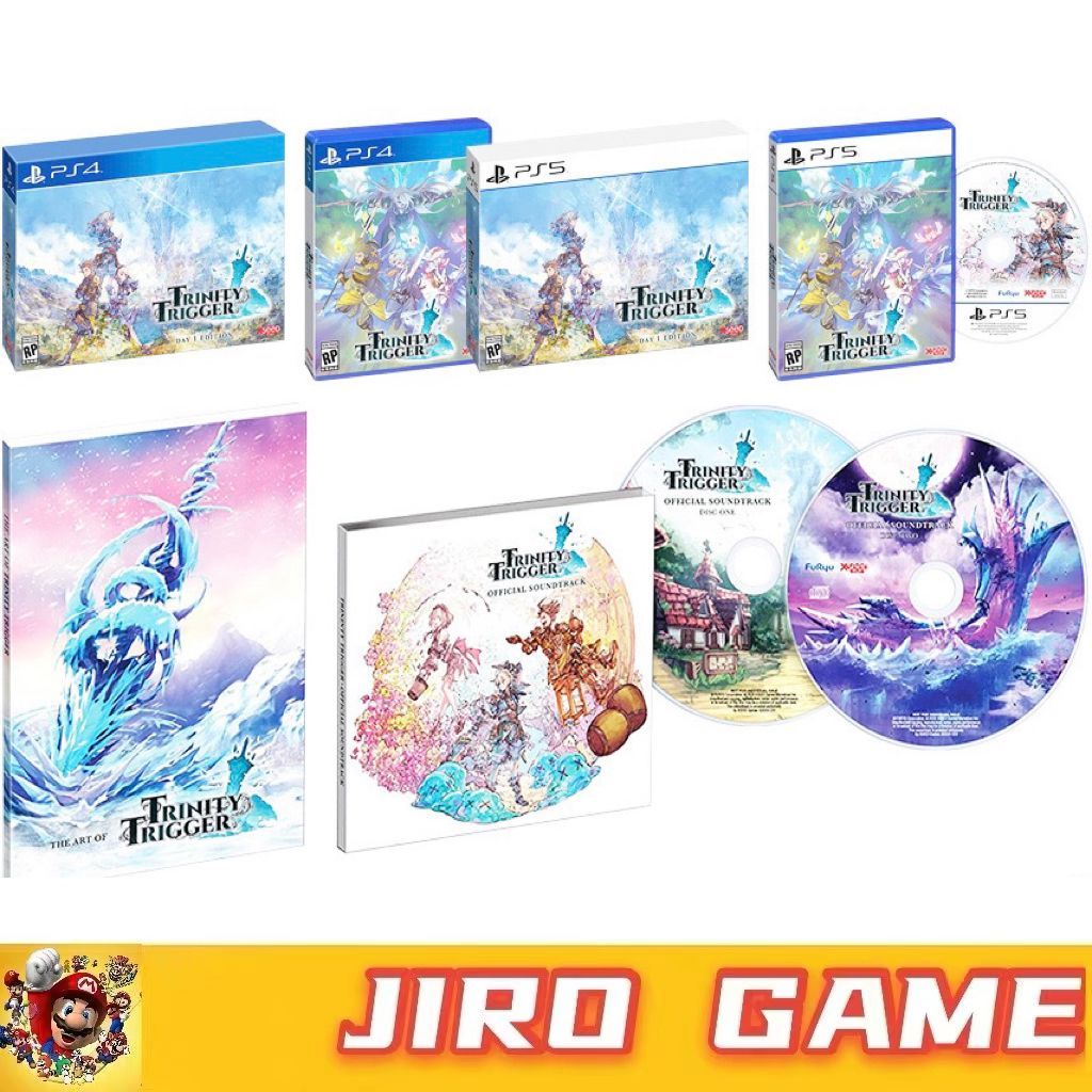 PS4 Trinity Trigger | PS5 Trinity Trigger Chi/Eng Version 聖塔神記 中英文版 ...