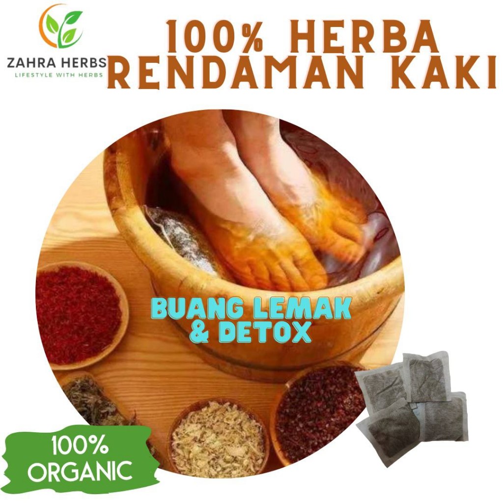 Uncang Herba Rendaman Kaki Herbal | Untuk Kurus Buang Toksik Lemak ...