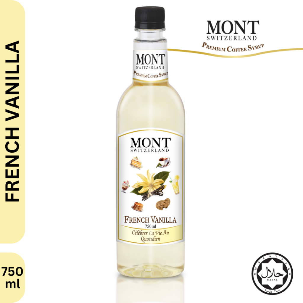 Mont Switzerland French Vanilla (Coffee Syrup) 750ml (READY STOCKS ...