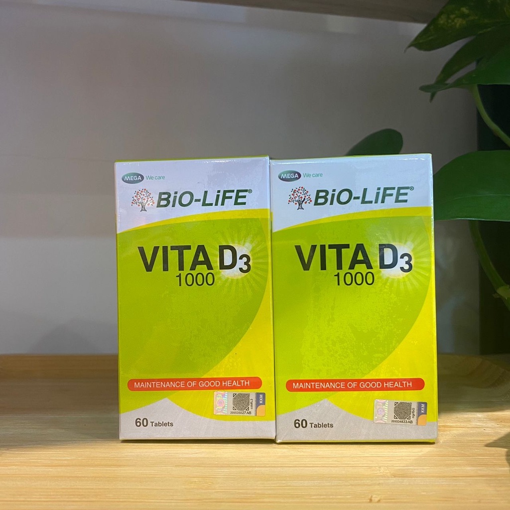 BIO-LiFE VITA D3 1000IU (2 x 60s) | Shopee Malaysia