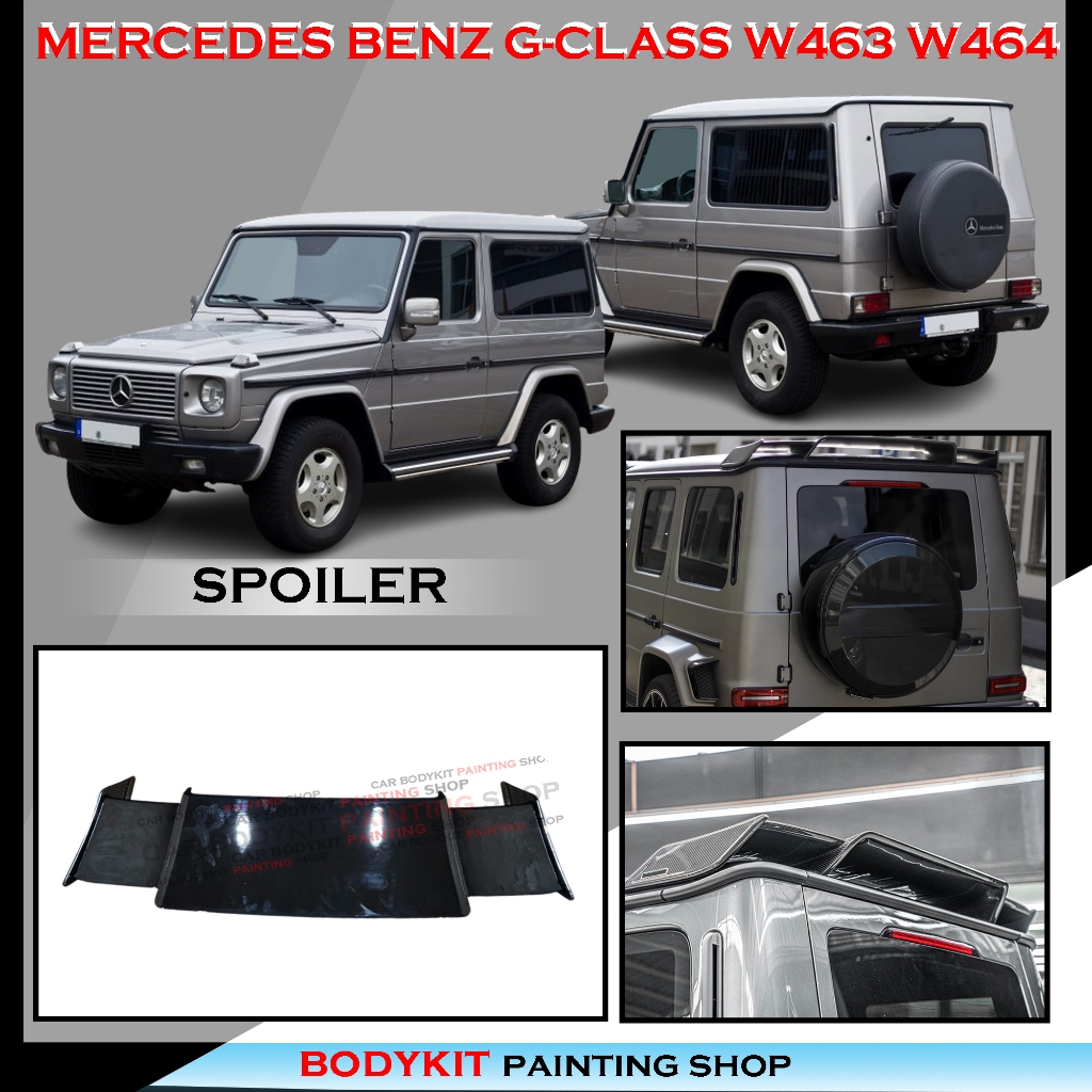 MERCEDES BENZ G-CLASS W463 W464 BRABUS STYLE CAR SPOILER REAR SPOILER ...