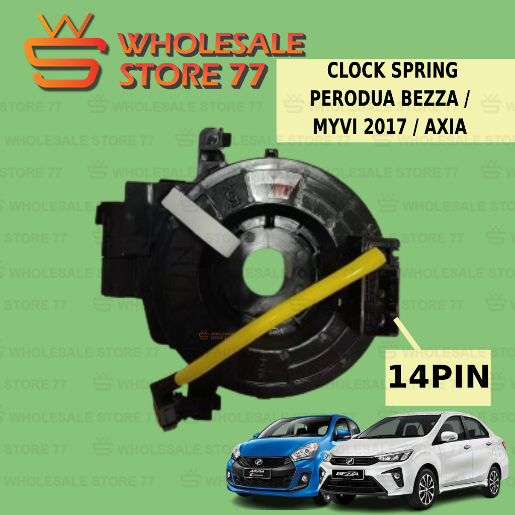 Ori & Warranty | Perodua Bezza / Myvi 2017 / Axia Clock Spring spiral ...