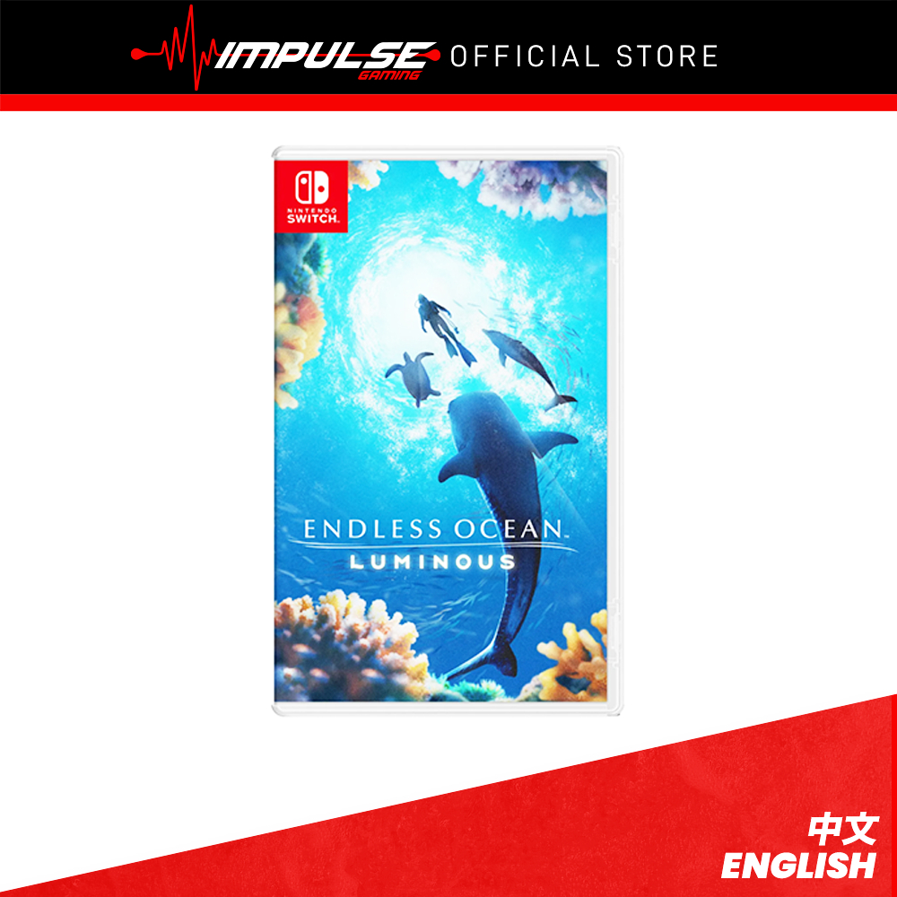 NSW Nintendo Switch Endless Ocean Luminous Chi/Eng Version 永恒蔚蓝: 流光 ...