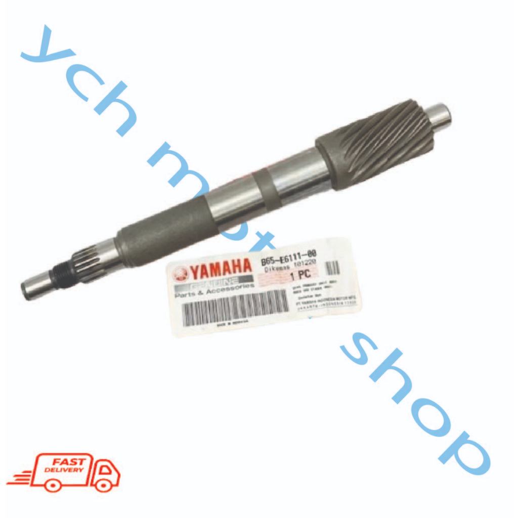 YAMAHA NVX NVX 155 NVX155 V1 V2 NMAX V2 100% ORIGINAL REAR PULLEY SHAFT ...