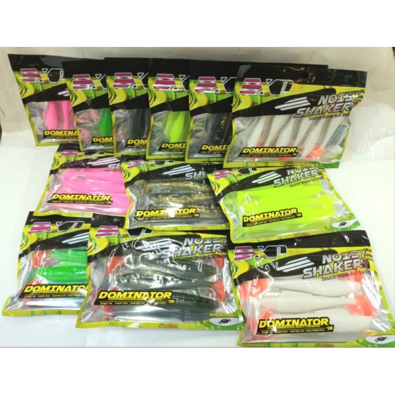 Exp Dominator Soft Plastic SP Lure Set (8cm/12cm) | Shopee Malaysia