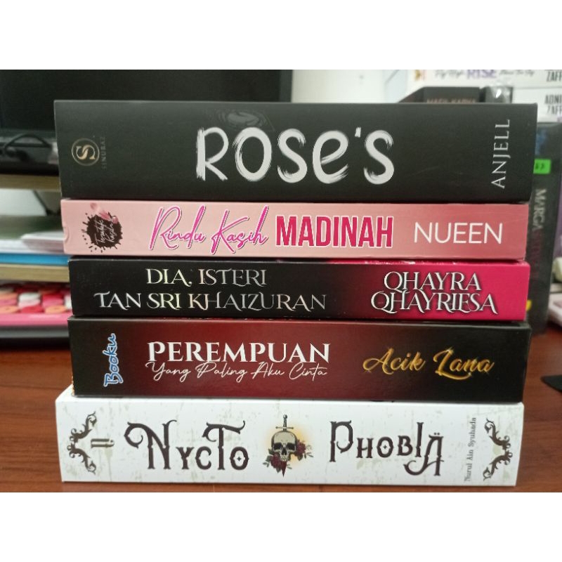 Rose's Sequel dr Novel Dheo's by Anjell | Shopee Malaysia