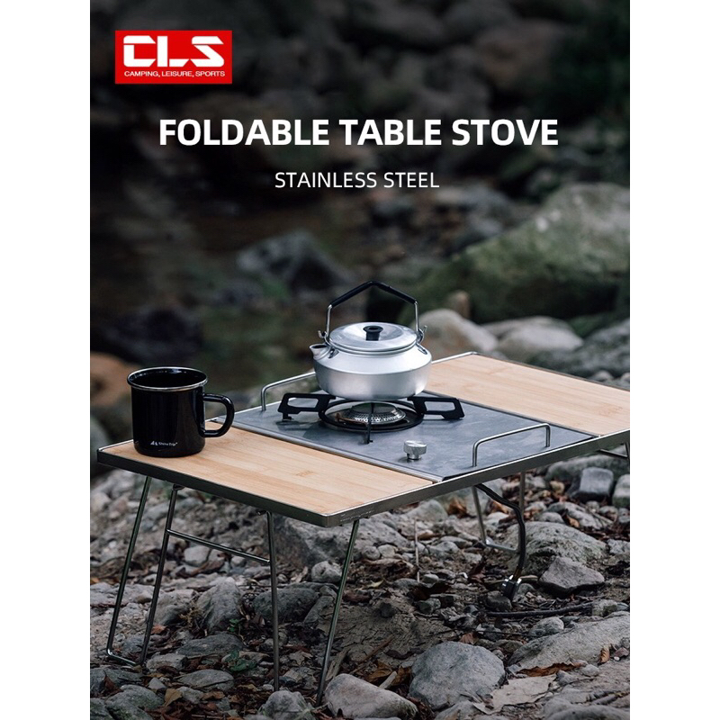 CLS IGT Stove Matt Black I Khaki 4000W Stainless Steel Copper Camping Outdoor Cooking Portable ...