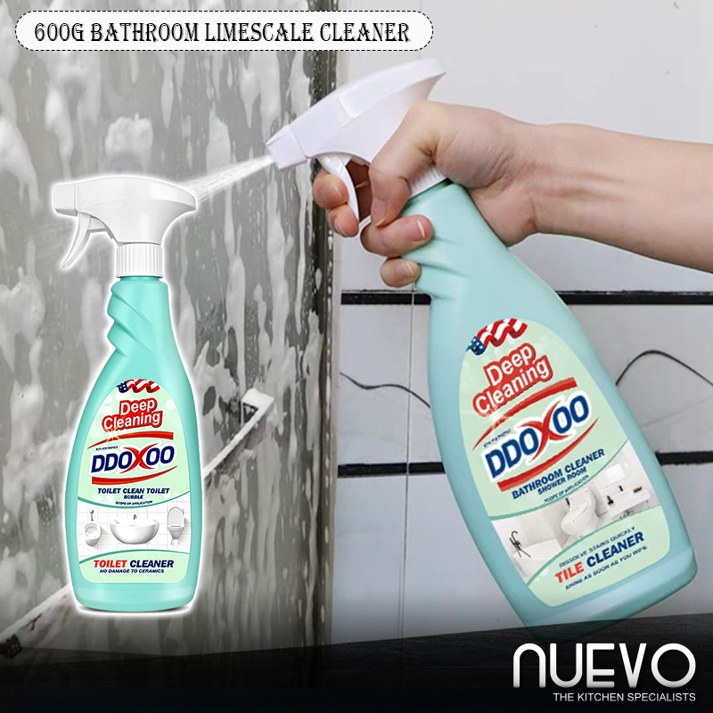 600g Limescale Bathroom Cleaner Multifunction Spray Scale Cleaner Quick ...