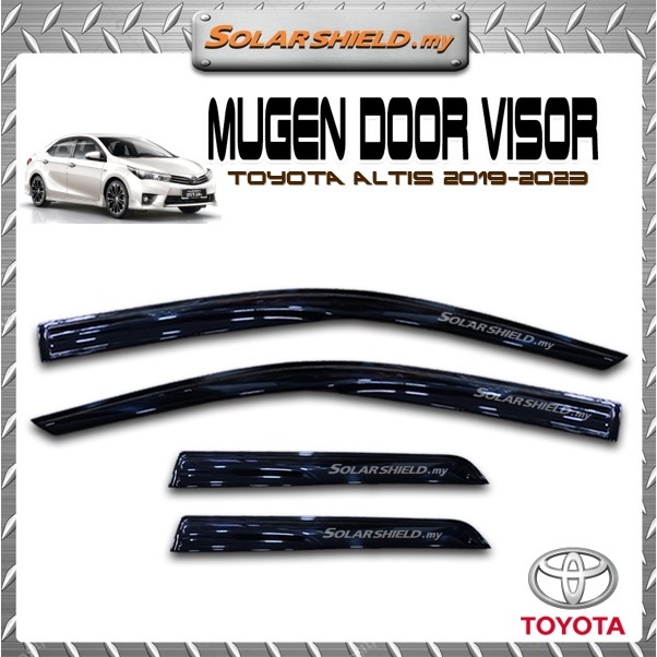 Toyota Altis 2019-2023 Door Visor Mugen Style (4pcs/set) | Shopee Malaysia