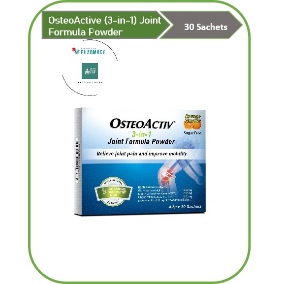 Osteoactiv 3 In 1 Joint Formula Powder (4.5g x 30 Sachets)(EXP DATE: 10 ...