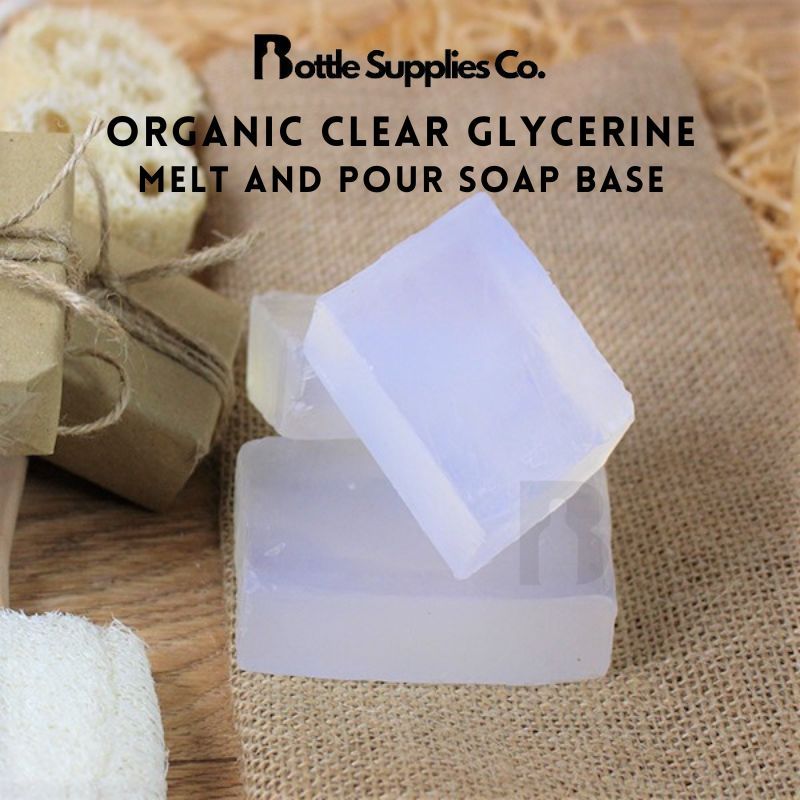 Organic Clear Glycerine Melt and Pour Soap Base/ Transparent Glycerin ...