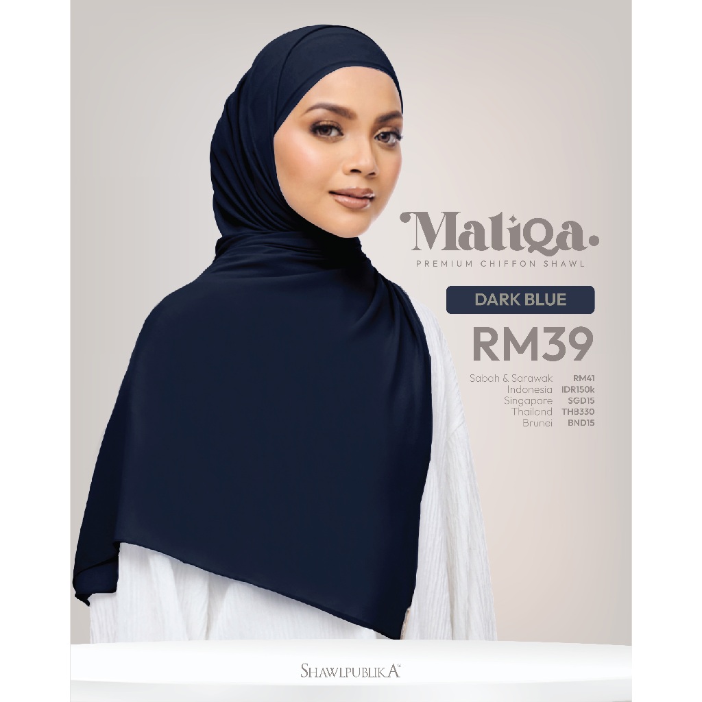 [NEW ARRIVAL] Malika Premium Shawl By Shawlpublika/ Plain Shawl ...